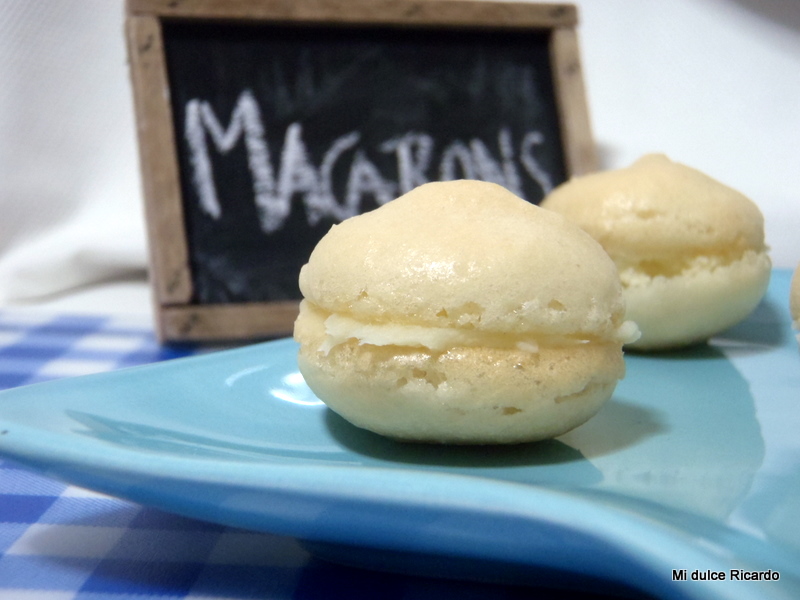 Mi dulce Ricardo: Macarons: mi primer intento