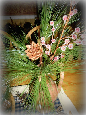 Cathy's Craft Corner: A Primitive Christmas vignette