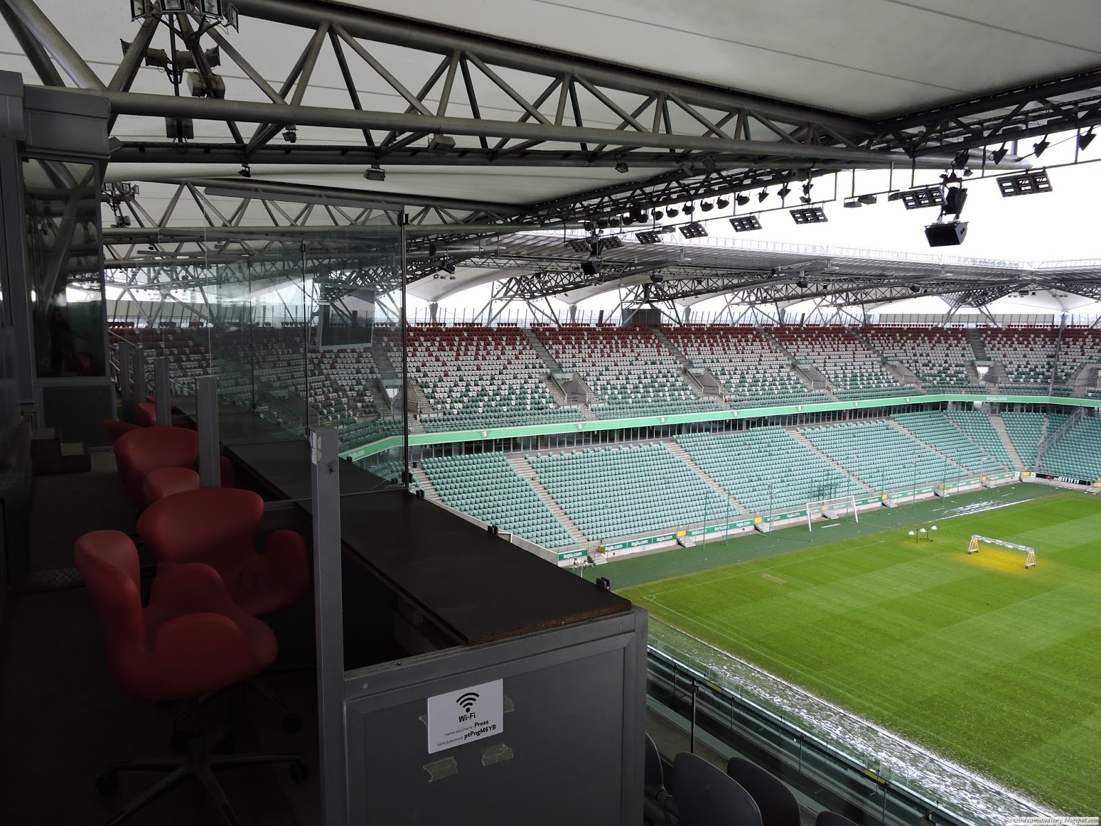 Zwiedzam stadiony: Stadion Miejski Legii Warszawa im. Marszałka Józefa ...