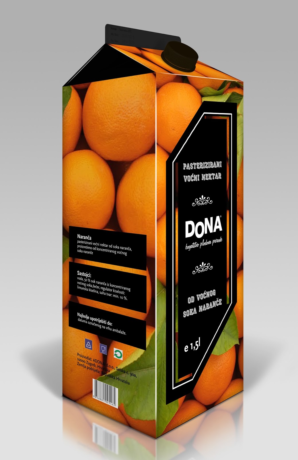 DONA Juice (Redesigned) – Packaging Of The World