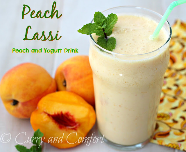 Kitchen Simmer: Peach Lassi