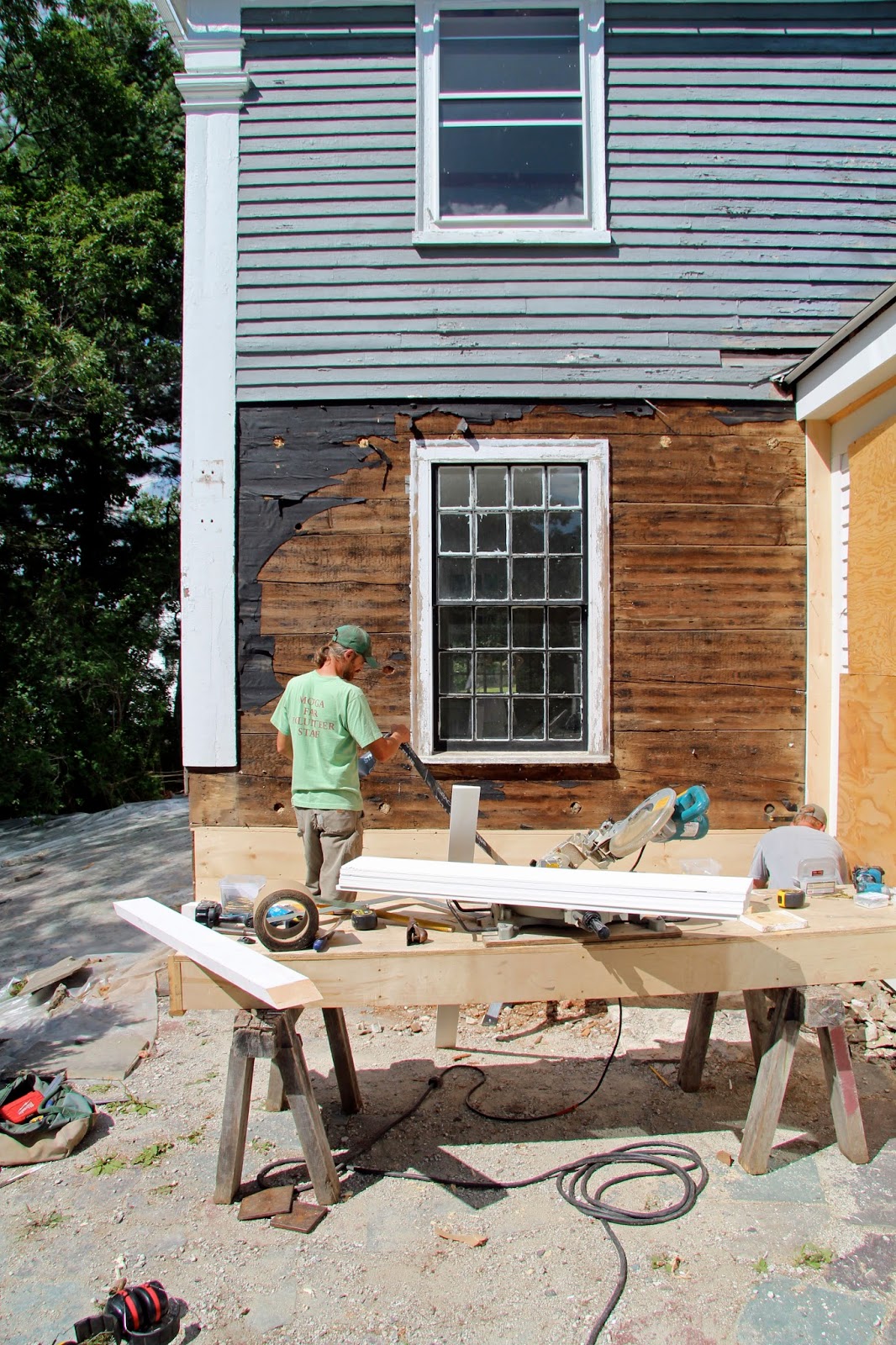 In the Fields : Clapboards, continued...