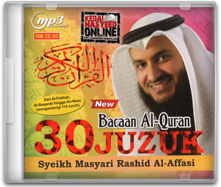 Sheikh Misyari Rashid Al-Afasy » 30 Juzuk Bacaan Al-Quran (CD) | Kedai ...