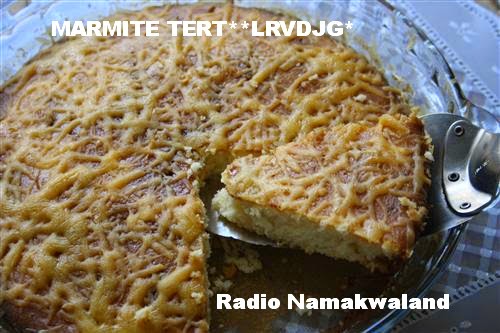 LEKKER RESEPTE VIR DIE JONGERGESLAG: MARMITE TERT