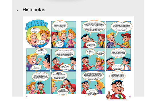 TEXTO HUMORÍSTICO. EJEMPLO ~ Producción de textos escritos