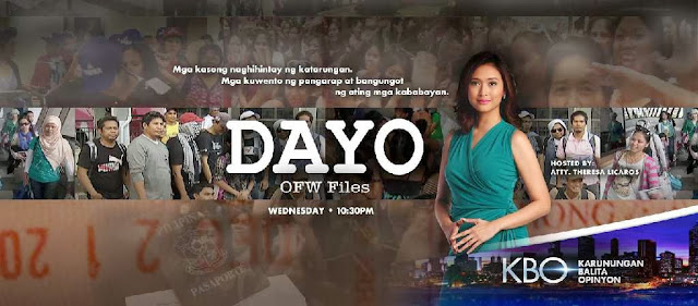 TV Shows in the Philippines: TV 5: Dayo
