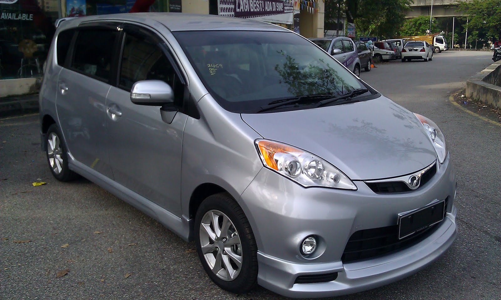 PERODUA 2014 - NEW MODEL PERODUA AXIA: Alza Advanced Version Silver Colour