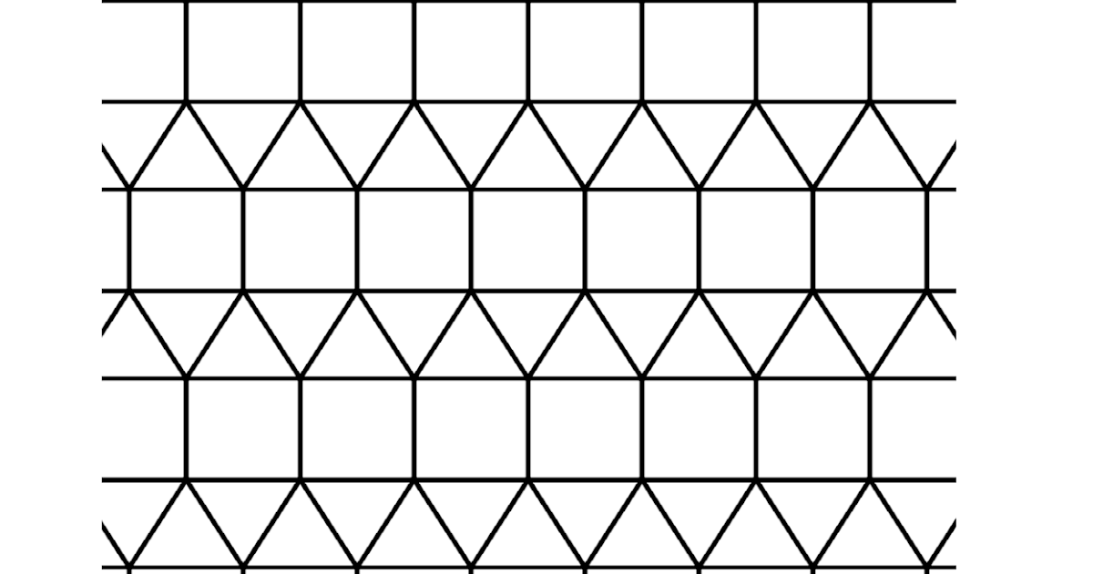 MEDIAN Don Steward mathematics teaching: semi regular tessellations