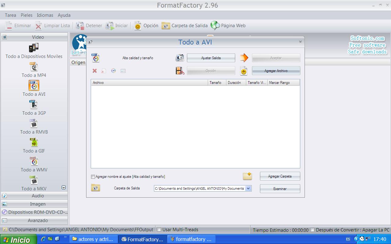 You never walk alone: FORMAT FACTORY (TUTORIAL)