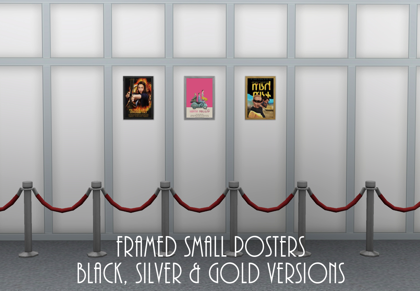 TS4: Famous Film Posters | History Lover's Sims Blog