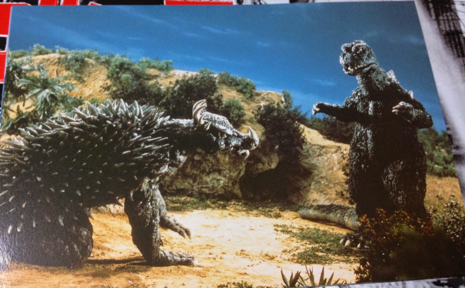 My Two Yen Worth: Godzilla Stamps Japan!