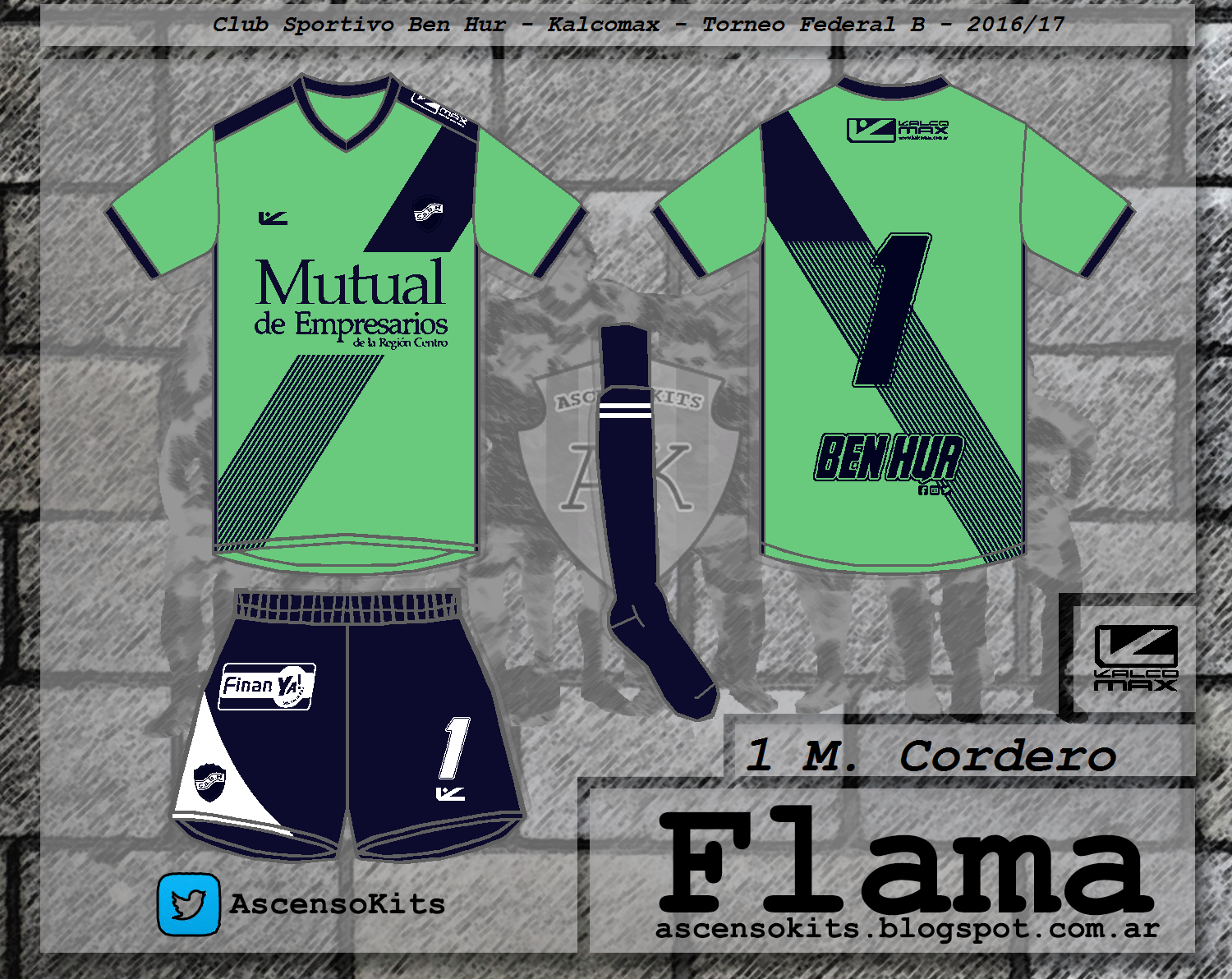 Ascensokits: Club Sportivo Ben Hur Kalcomax 2016/17