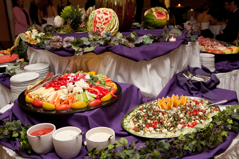 Waterside Restaurant and Catering: Elaborate Food Displays