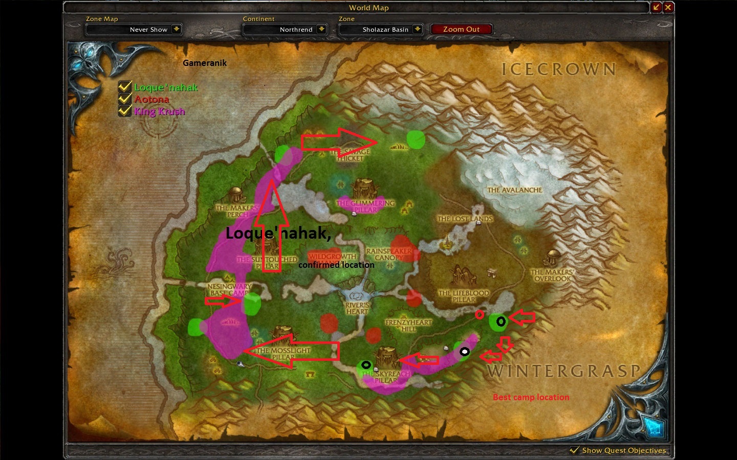 Gameranik The true gamer: Loque'nahak