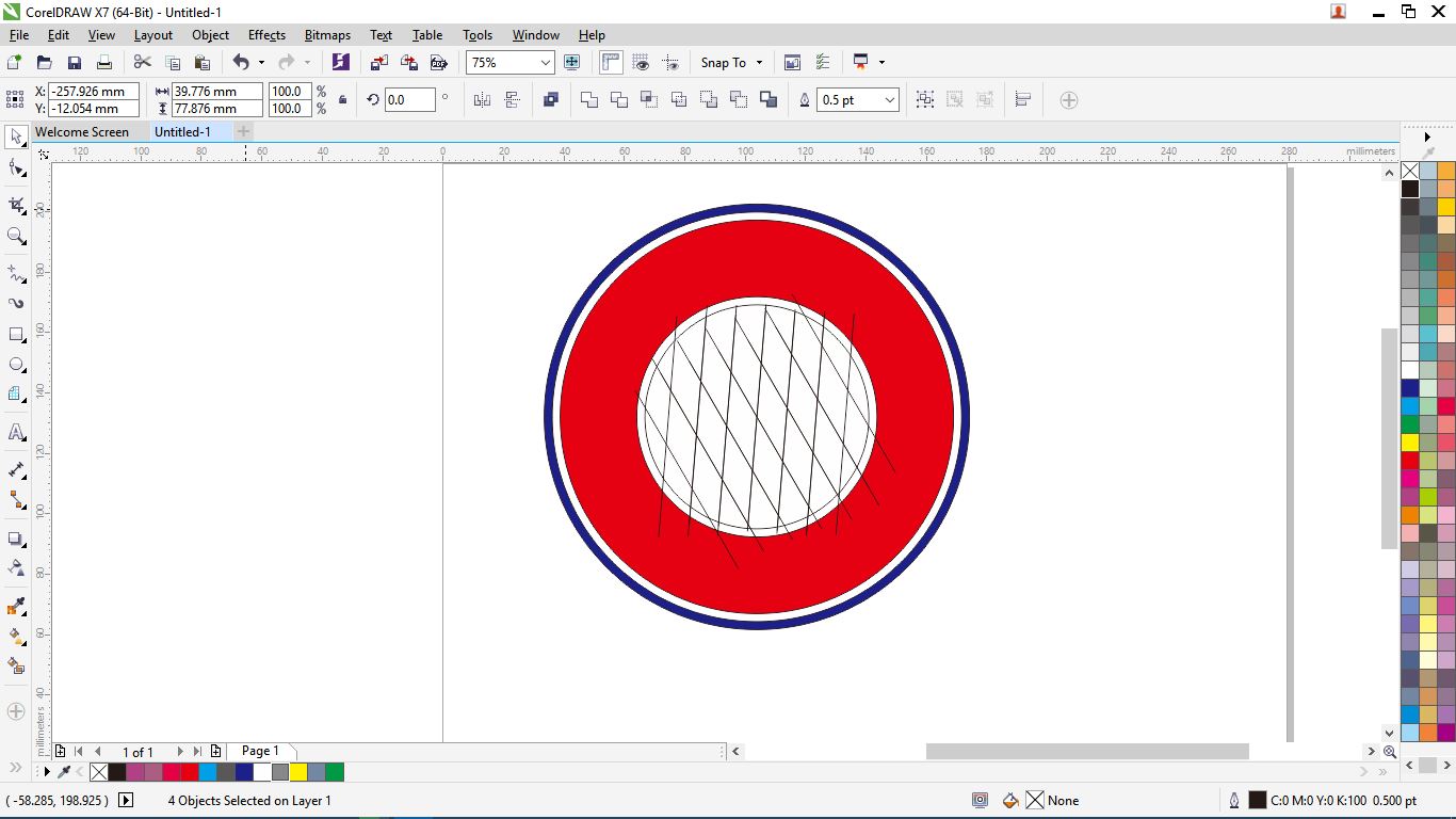cara mengedit foto gampang: Cara Membuat Logo dengan CorelDRAW X7
