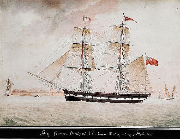 A Barnsley Historian's View: The History of the Brig Euxine from Hartlepool