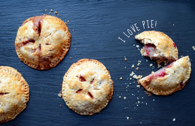Pixel Whisk: Pear, Brie & Raspberry Hand Pies