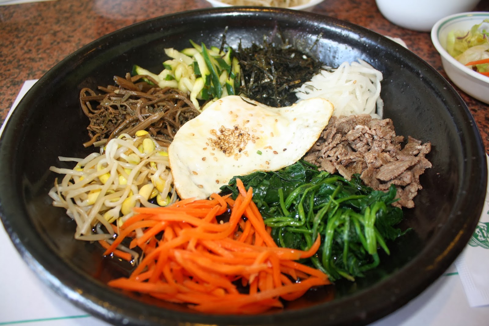 Bibimbap With Beef, Winter Squash, Spinach and Cucumber – TRUTH OF WMSCOG