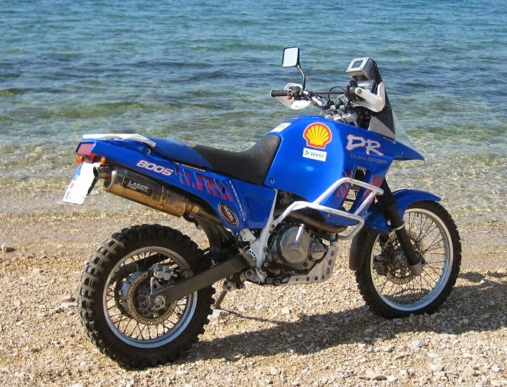 Der SUZUKI DR RALLYE & DR CUSTOM BIKE BLOG: DR BIG SR 43 Rallye von Jan