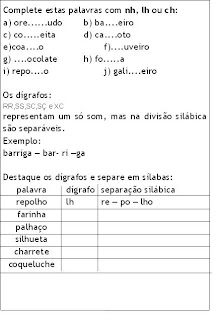 O que são dígrafos? Diversas atividades com dígrafos!-ESPAÇO EDUCAR