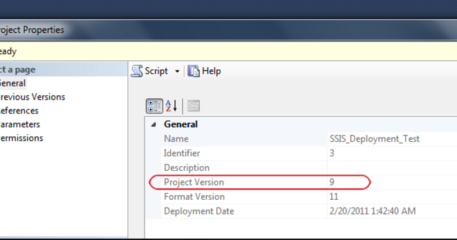 Welcome To TechBrothersIT: SSIS - Project Versioning (Project ...