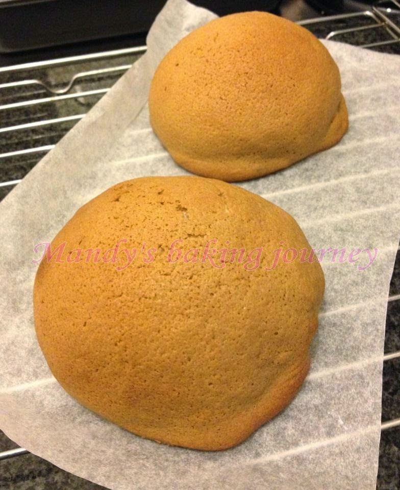 Mandy's baking journey: Mexican Coffee Buns (Roti Boy)
