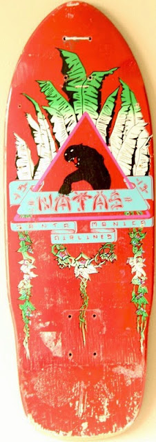 Rarely Seen Red SMA Natas Kaupas Deck ~ Skate Culture