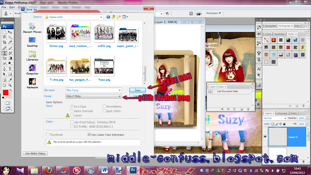 Cara mendesain folder Icon - ♥Everlasting♥