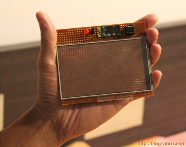 Electronics The King of Hobbies!: Resistive touch screen based wireless ...