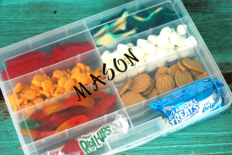 {Tacklebox of Snacks // Fishing with Kids} - HALL AROUND TEXAS