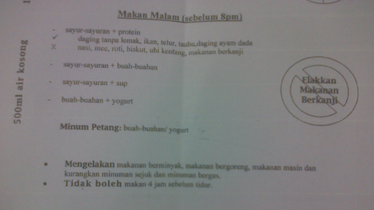 Jom amalkan makanan seimbang.....:)