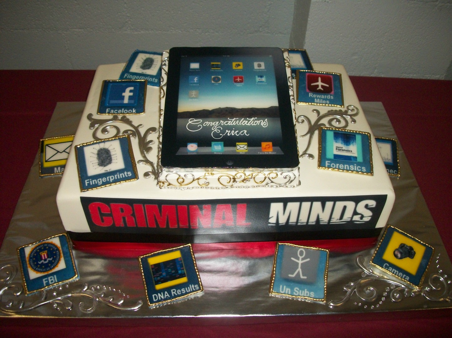 Criminal Minds Fanatic's Favorite Things: CRIMINAL MINDS: CONGRATS CAKE ...