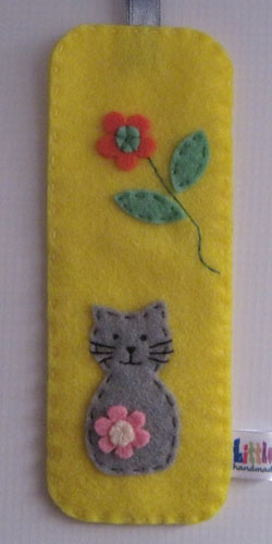 Little Wilds: Felt bookmarks