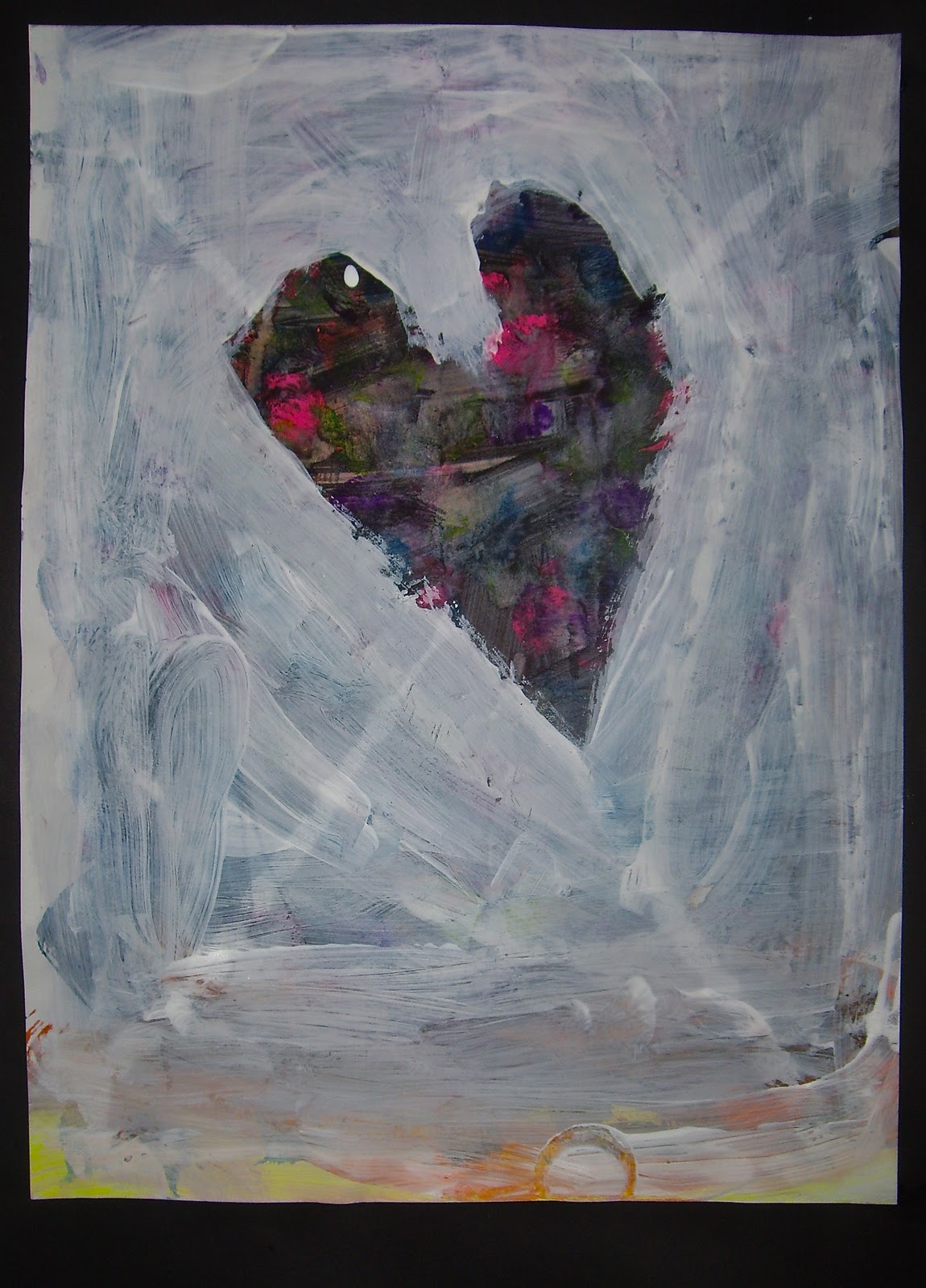 Use Your Coloured Pencils: More Jim Dine Inspired Paintings