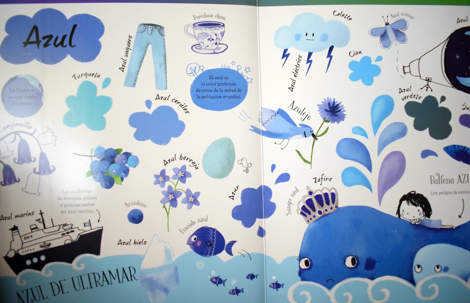 Abracitos de papel: RESEÑA: El gran libro de los colores. Ed. Usborne.