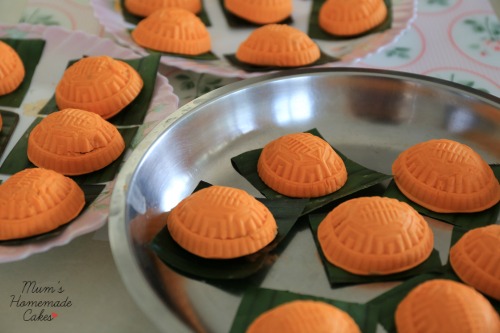 Mum's Homemade Cakes and more: Ang Ku Kueh (Red Tortoise Cake) - A ...