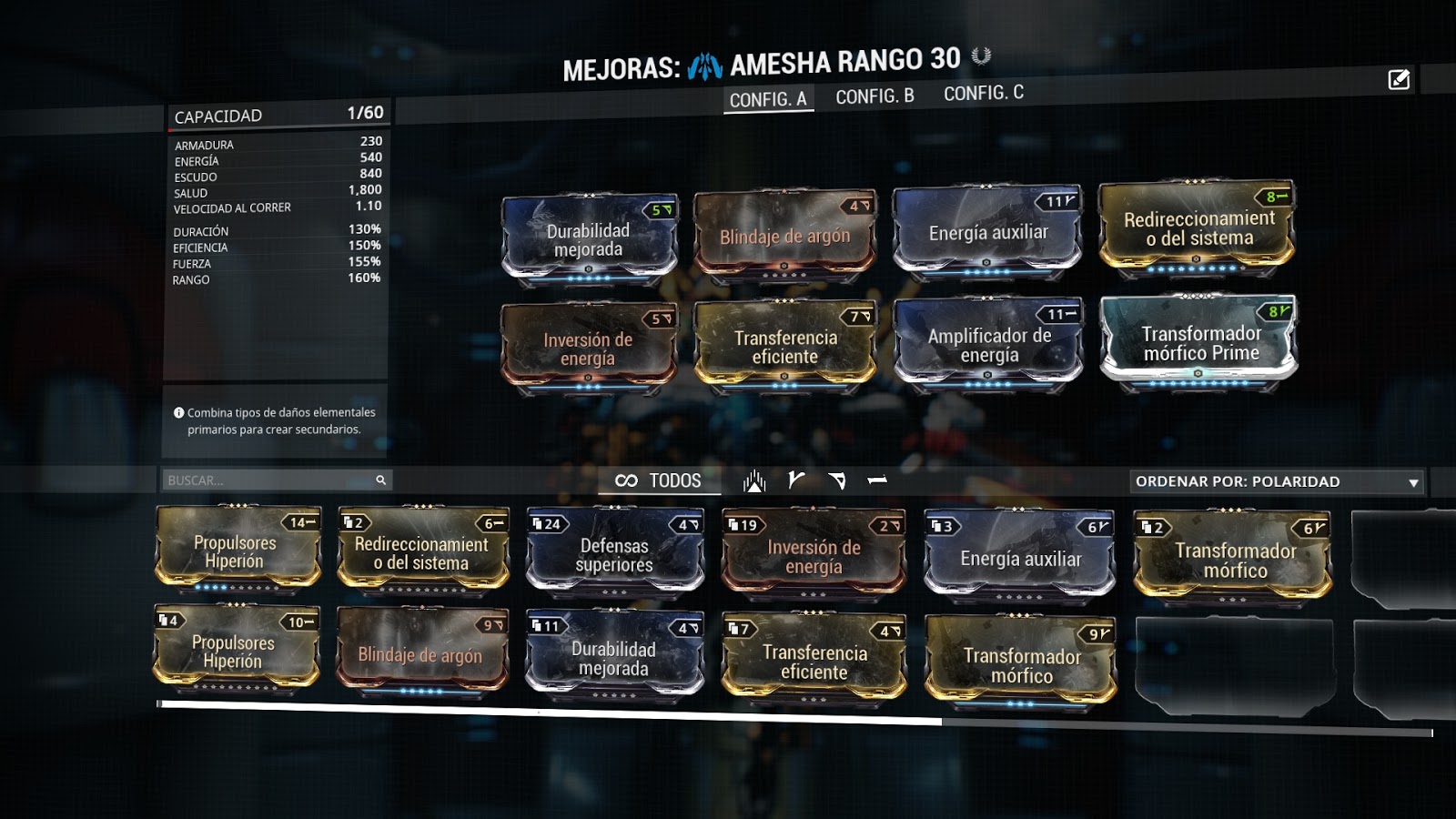 Amesha - Build Estándar ~ Kilburn Deluxe