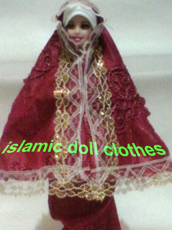 various kind of Islamic BARBIE doll clothes
