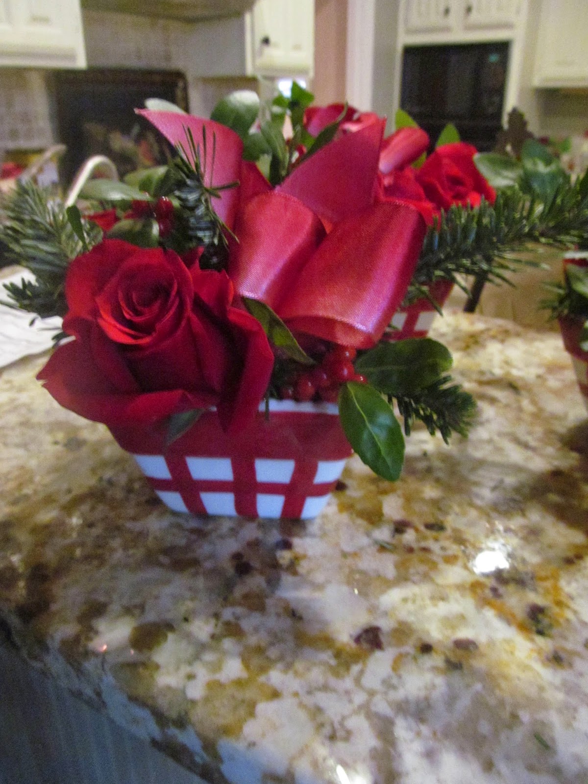 My Heart with Pleasure Fills: Red roses too...