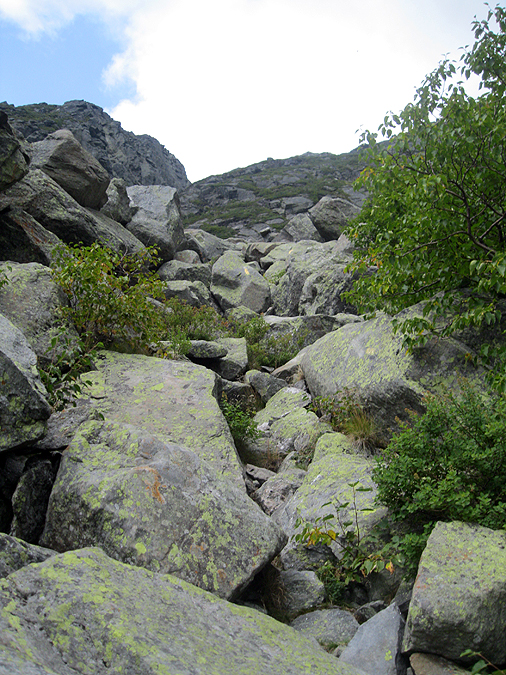 Hiking in the White Mountains: Huntington Ravine Trail
