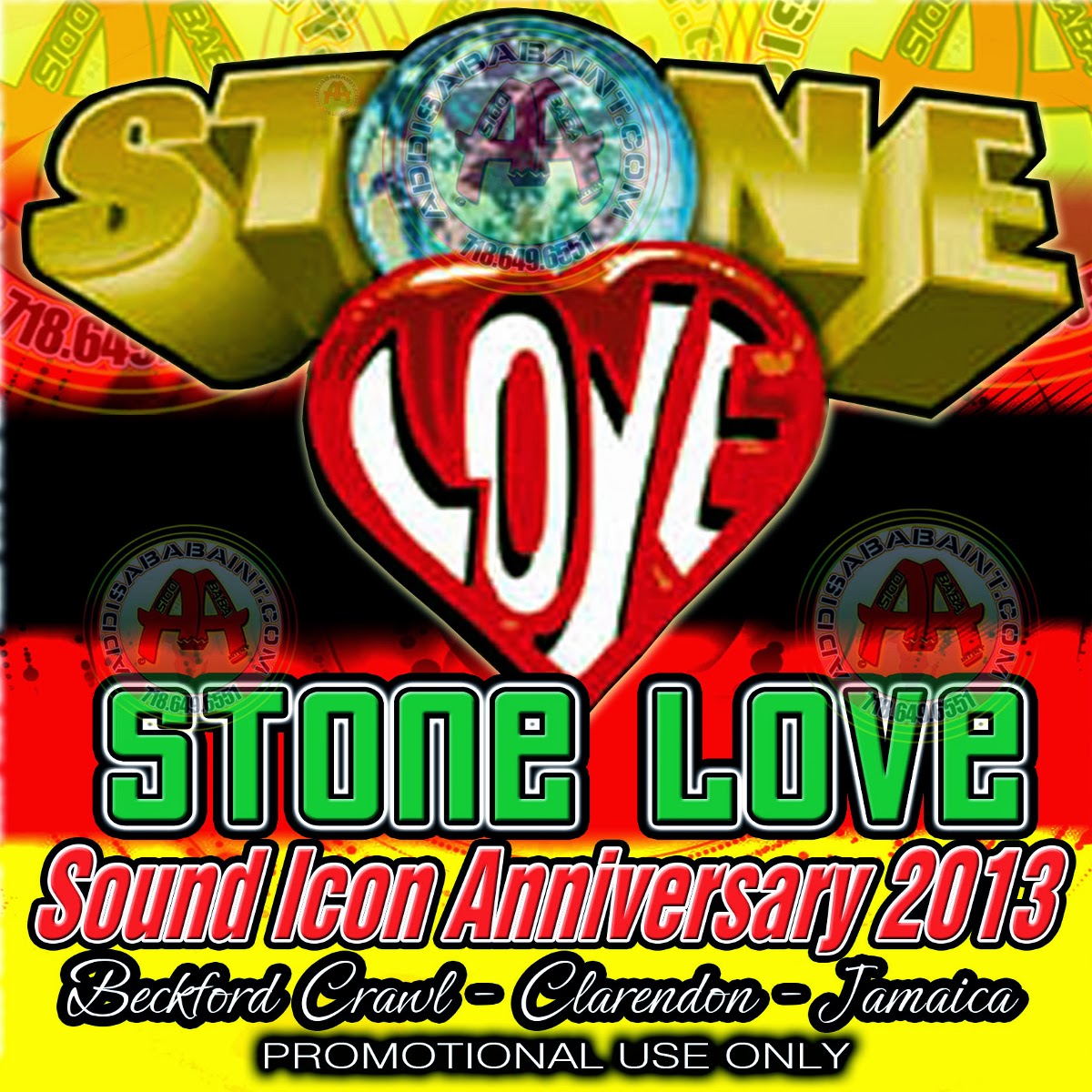 STONE LOVE - SOUND ICON ANNIVERSARY 2013 | REGGAETAPESHOP