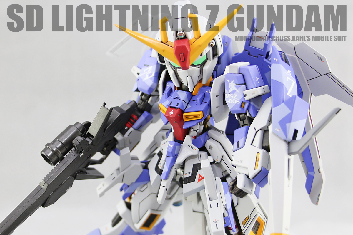 GUNDAM GUY: SD Lightning Z Gundam - Custom Build
