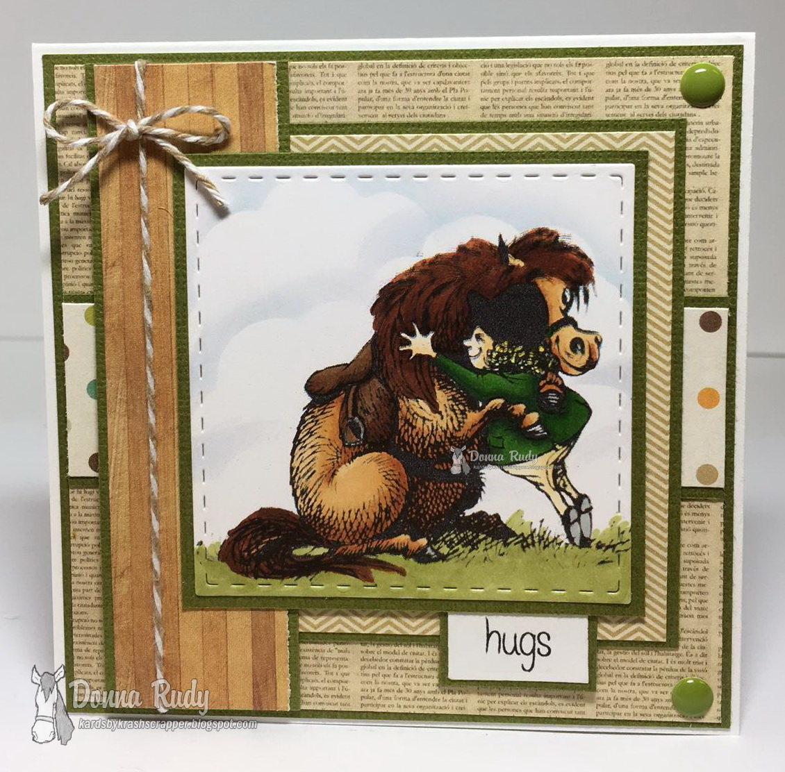 Kards By Krash Scrapper: Fun With Thelwell