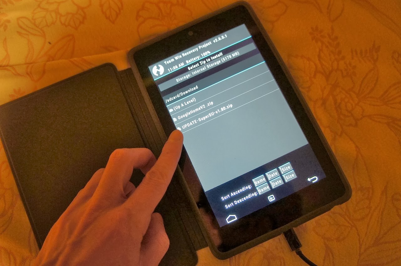 Nexus 7 Android 4.4.2 KOT49H Root化する。 | サイゴンのうさぎ シーズン1