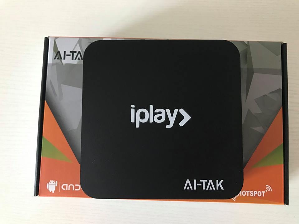 iPLAY 'Ai-TAK ' Android Box 4K 7.1 Lançamento com mais de 210 canais ...