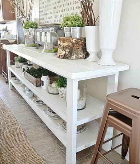 DIY Buffet Table Project | Find My DIY