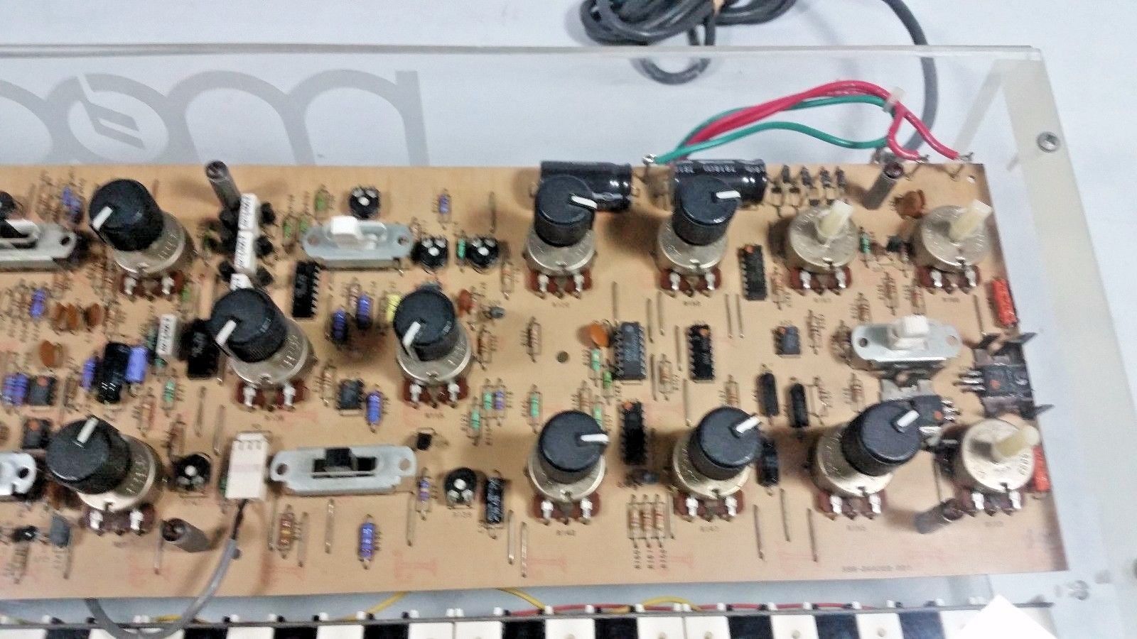 MATRIXSYNTH: Custom Moog Prodigy with Clear Case