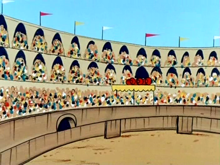 Yowp: Huckleberry Hound — Bullfighter Huck