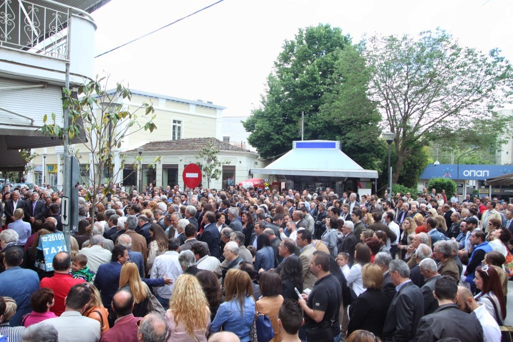 Η ΦΩΝΗ ΤΗΣ ΕΠΑΡΧΙΑΣ ΛΑΓΚΑΔΑ: Μήνυμα νίκης στα εγκαίνια του εκλογικού ...