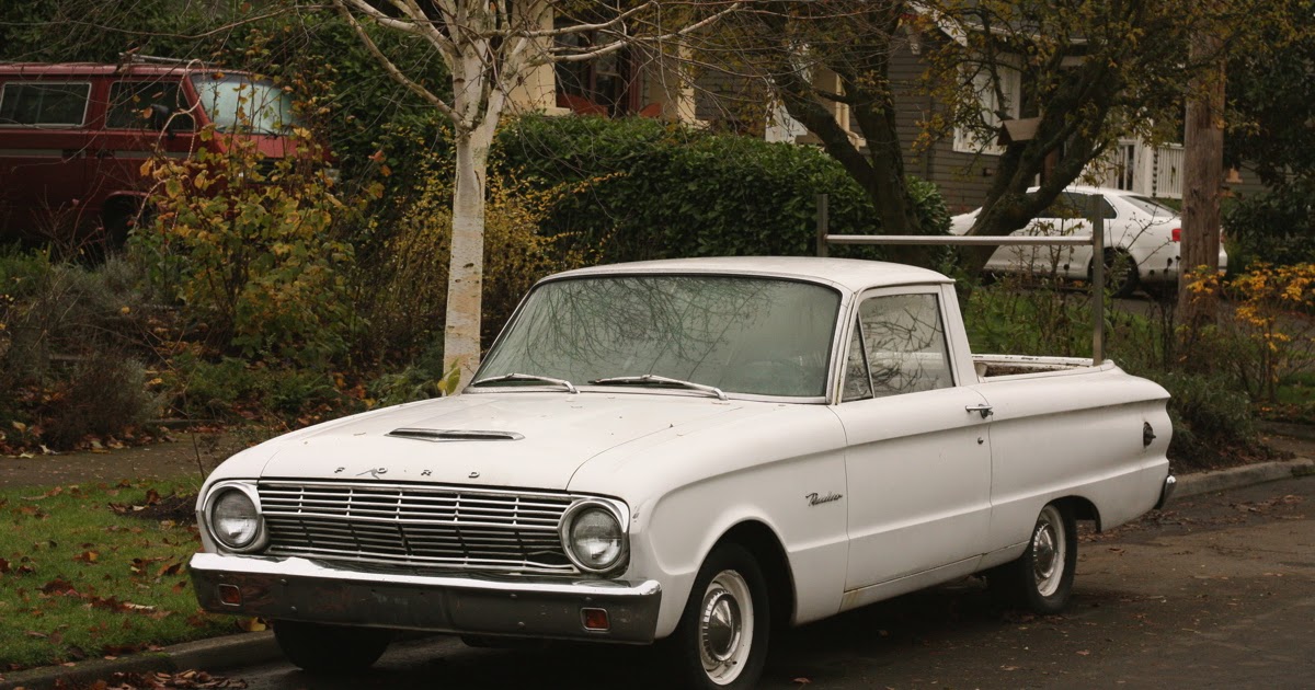 OLD PARKED CARS.: 1962 Ford Falcon Ranchero.